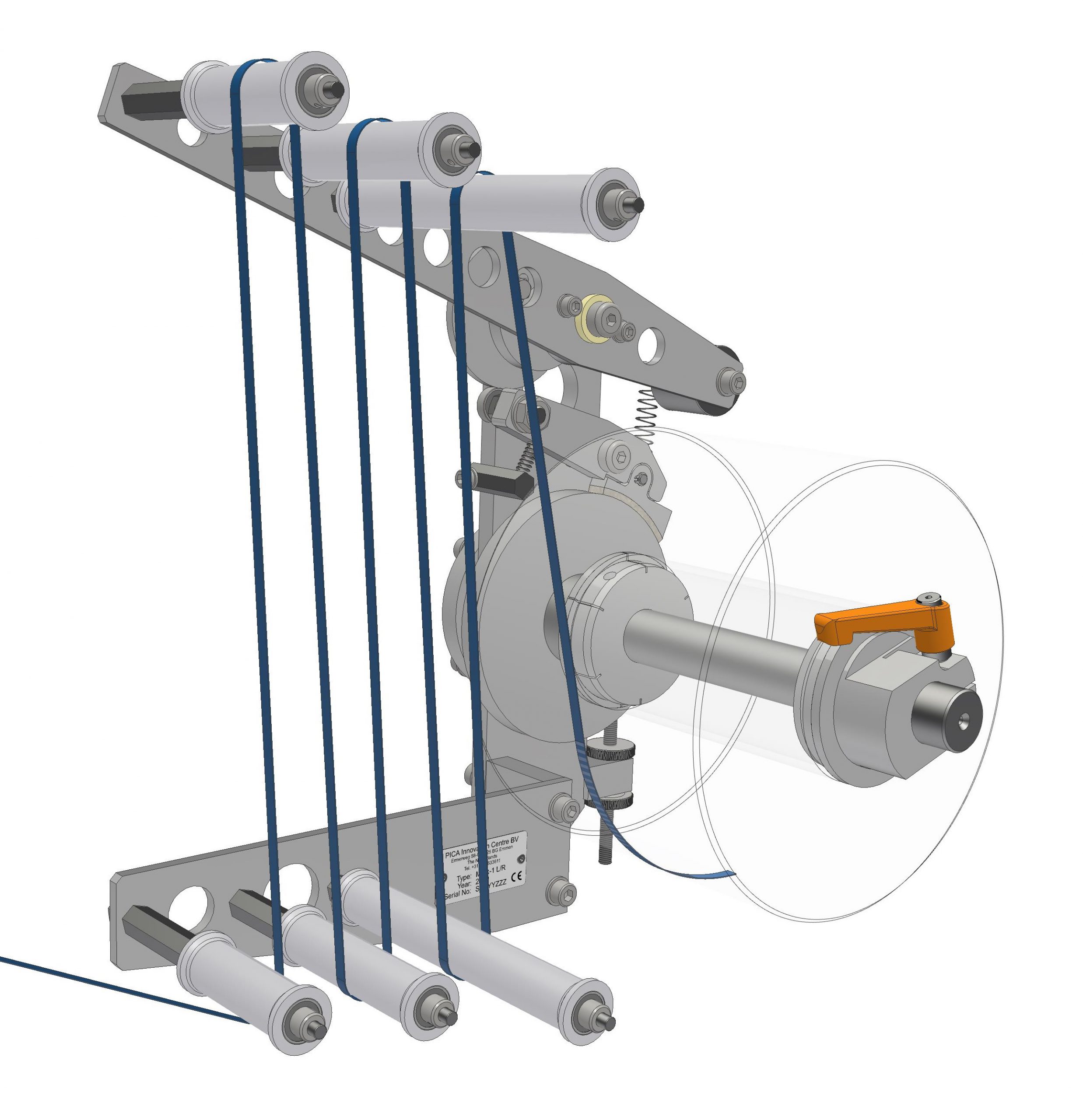 100010 Mark-1 Left Ø3 inch INOX - Pica IC